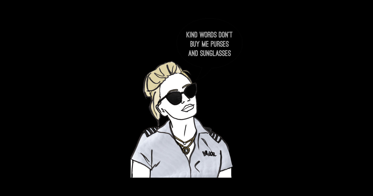 Kind Words - Below Deck - Sticker | TeePublic
