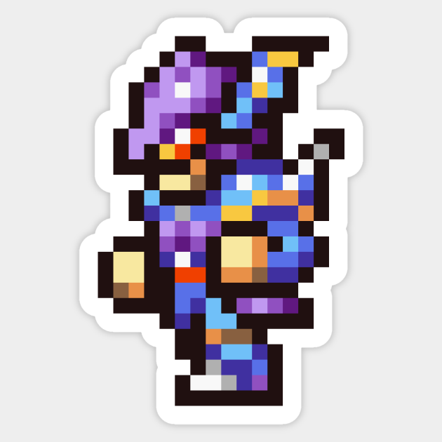 Ricard Highwind Sprite - Final Fantasy 2 - Sticker | TeePublic