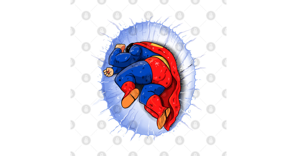 Fallen Hero - Superman - T-Shirt | TeePublic