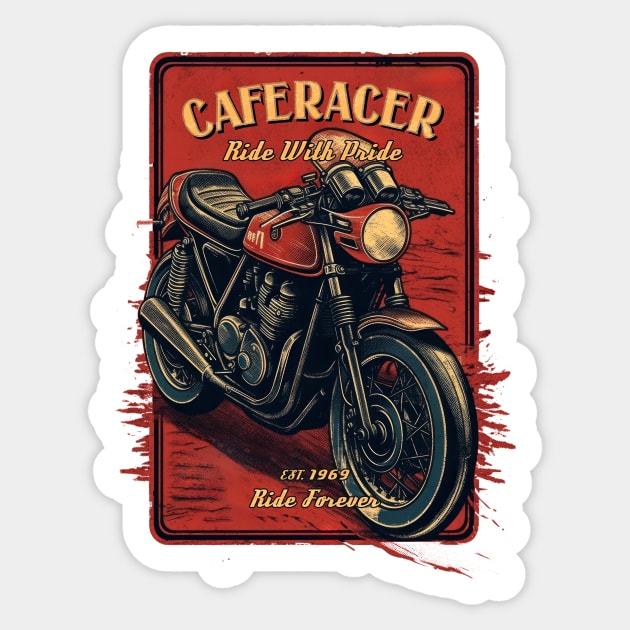 Cafe Racer - Cafe Racer - Sticker | TeePublic