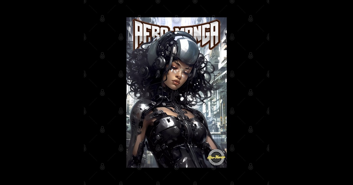 The Ladies of Afro-Manga Variant #3 - Manga And Anime - Posters and Art ...