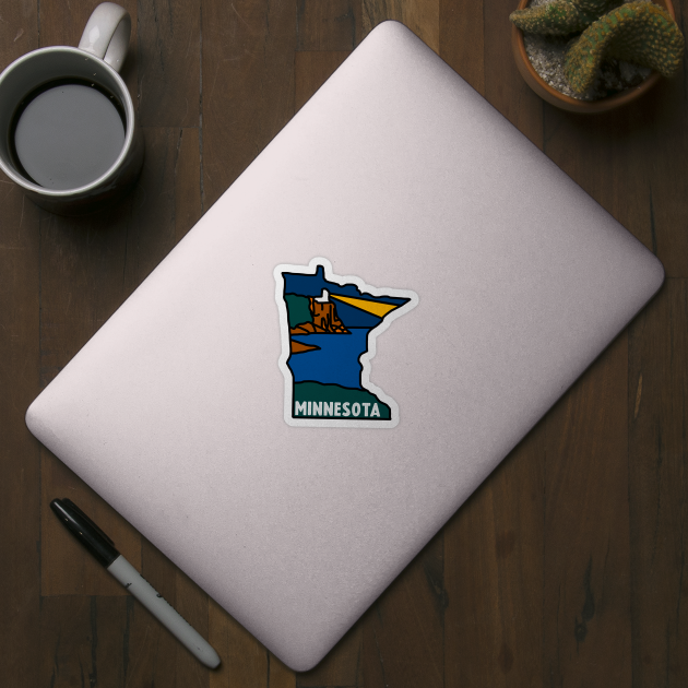 Minnesota North Shore Decal - Minnesota - Sticker | TeePublic