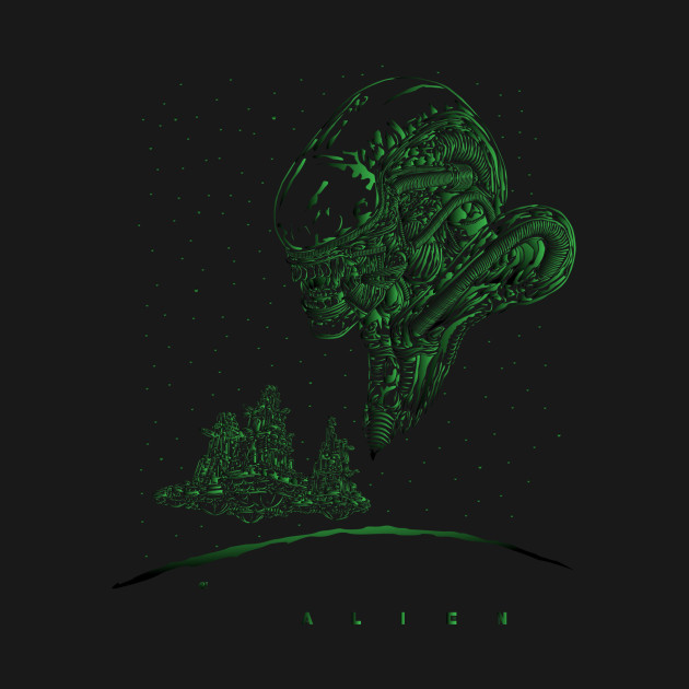 The Eighth Passenger - Alien - T-Shirt | TeePublic