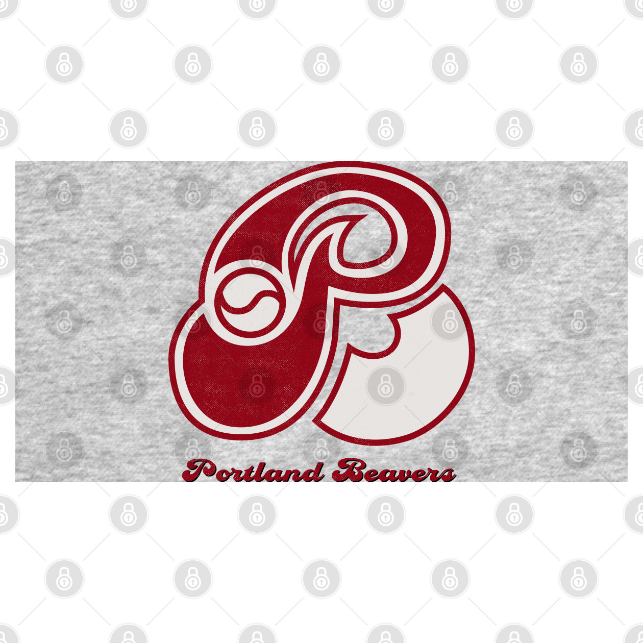 Historical Portland Beavers PCL Baseball - Portland Oregon - T-Shirt ...