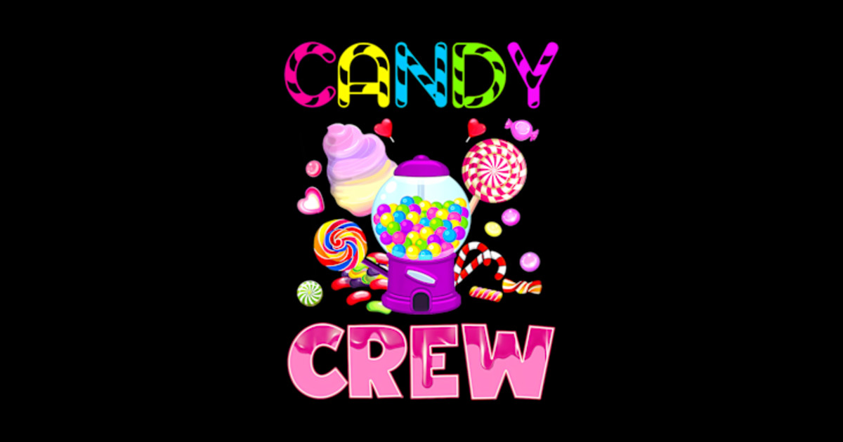 Candy Crew Sweetie Candy Squad For - Candy Crew Costume - Sticker ...