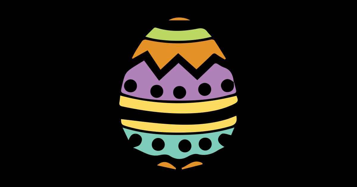 Eggy egg - Easter - Sticker | TeePublic