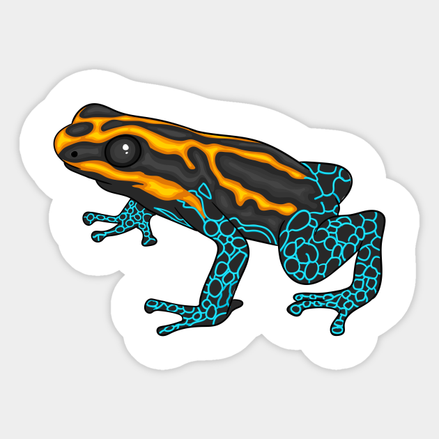 Poison dart frog cartoon illustration - Poison Dart Frog Cartoon ...