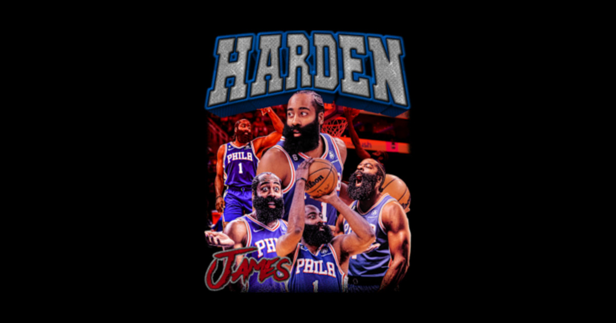 James Harden Retro Bootleg Retro Bootleg - James Harden - Sticker ...