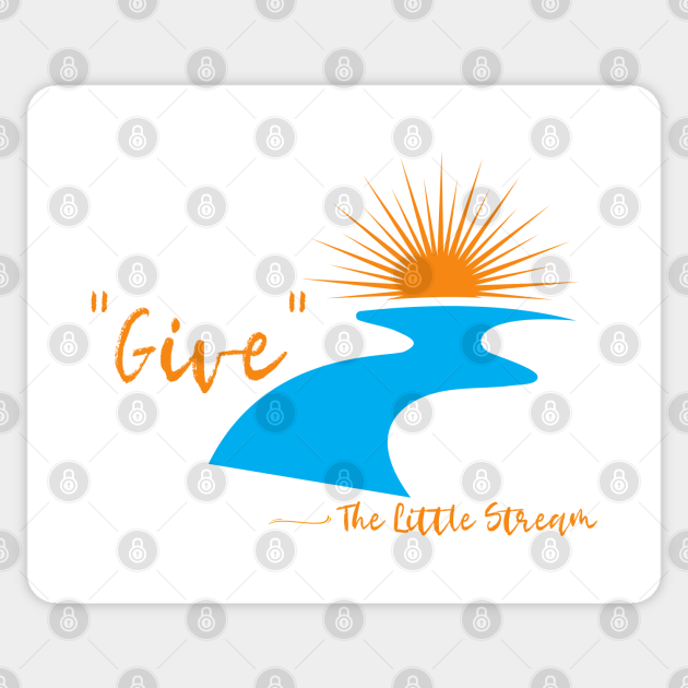 Give Said the Little Stream - Lds - Sticker | TeePublic