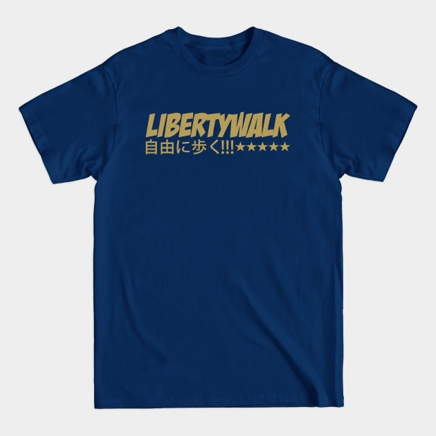 Liberty Walk Logo with Japanese Characters - Liberty Walk - T-Shirt ...