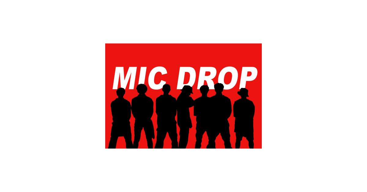 BTS MIC DROP - Bts - Sticker | TeePublic