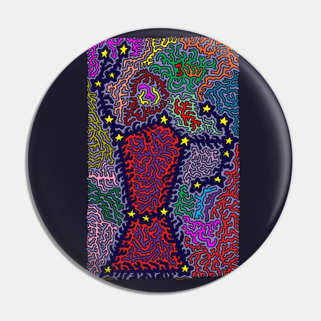 Constellation Orion - Orion - Pin | TeePublic