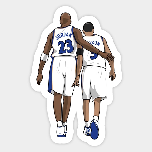 Dixon and the goat - Juan Dixon - Sticker | TeePublic