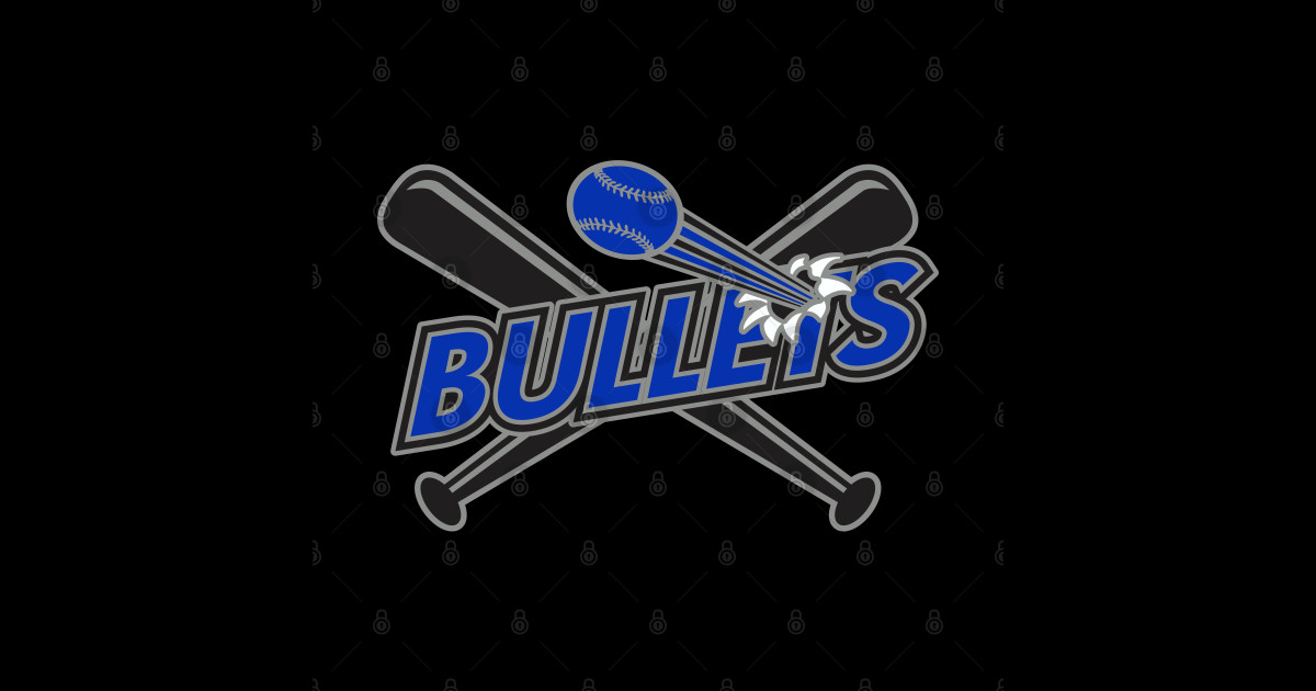 Bullets Baseball Logo - Bullets Baseball - Sticker | TeePublic
