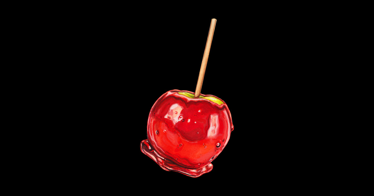 Candy Apple - Candy - Sticker | TeePublic