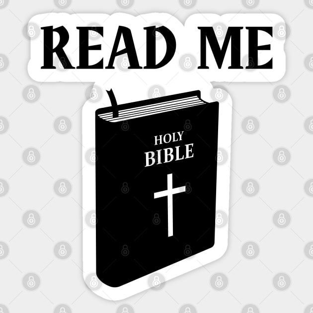 HOLY BIBLE - Faith - Sticker | TeePublic