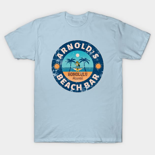 Arnold's Beach Bar - Dive Bar - T-Shirt | TeePublic
