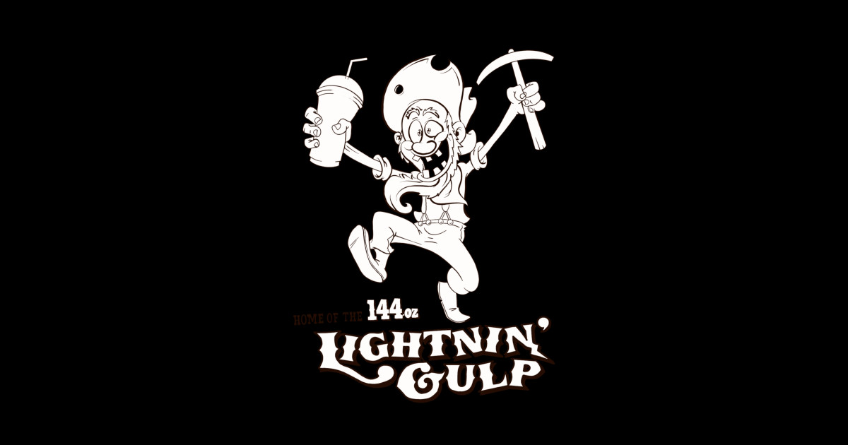 Lightning Gulp - Hhn - Sticker | TeePublic