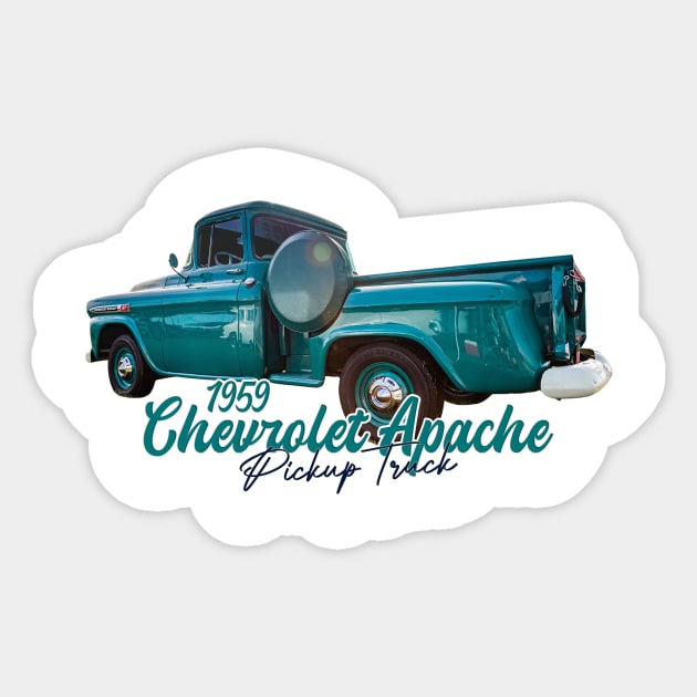 Restored 1959 Chevrolet Apache Pickup Truck - 1959 Chevrolet Apache ...