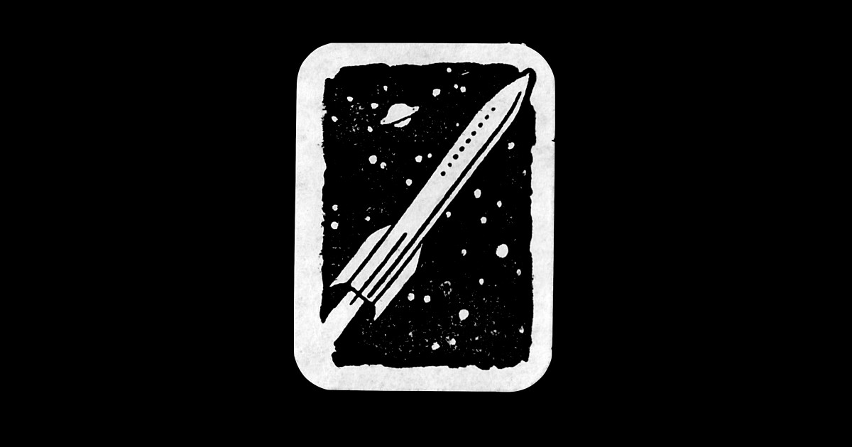 Retro Sci-Fi Library Spine Label - Sci Fi - Sticker | TeePublic