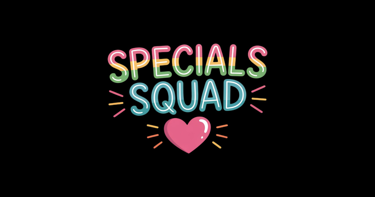 Specials Squad Art Music PE Tech Gym Teacher Team - Specials Squad Art ...