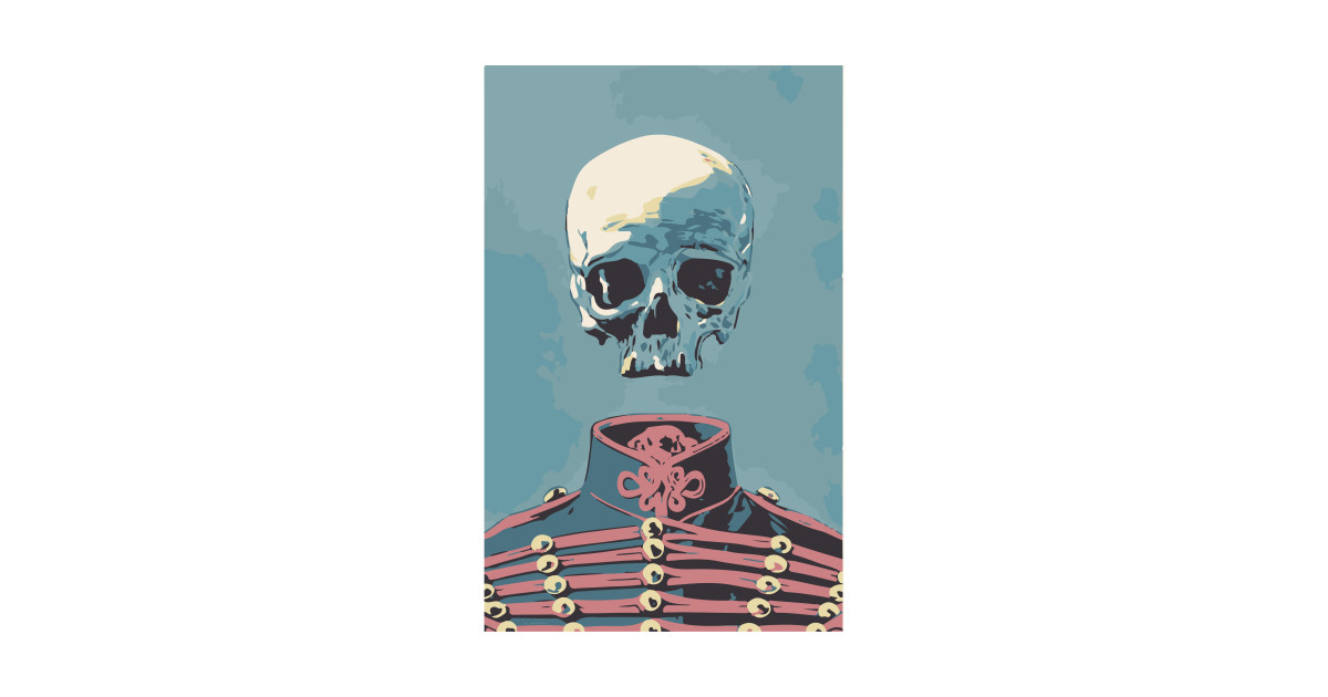 A dead guardsman - Skull - T-Shirt | TeePublic