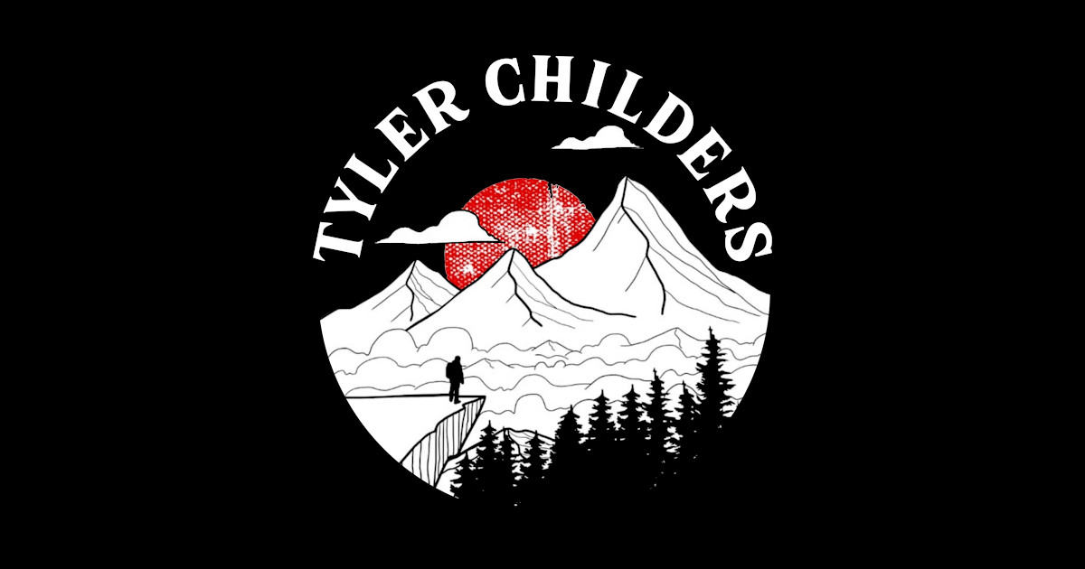Tyler Childers Mountain - Tyler Childers - Sticker | TeePublic