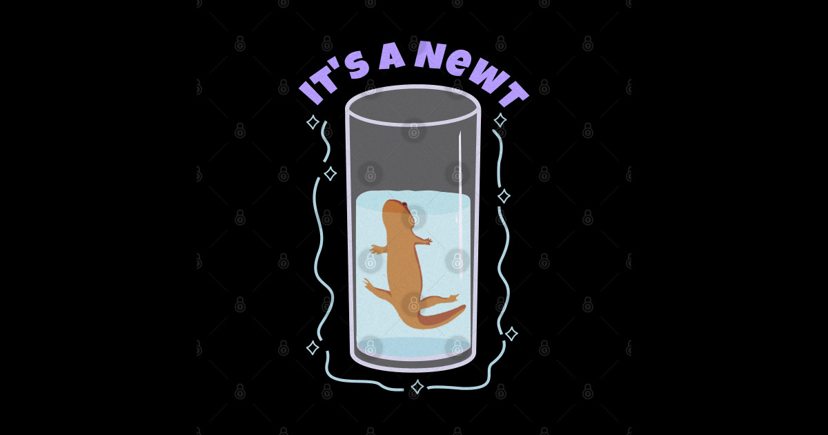 It's a Newt - Matilda - Sticker | TeePublic