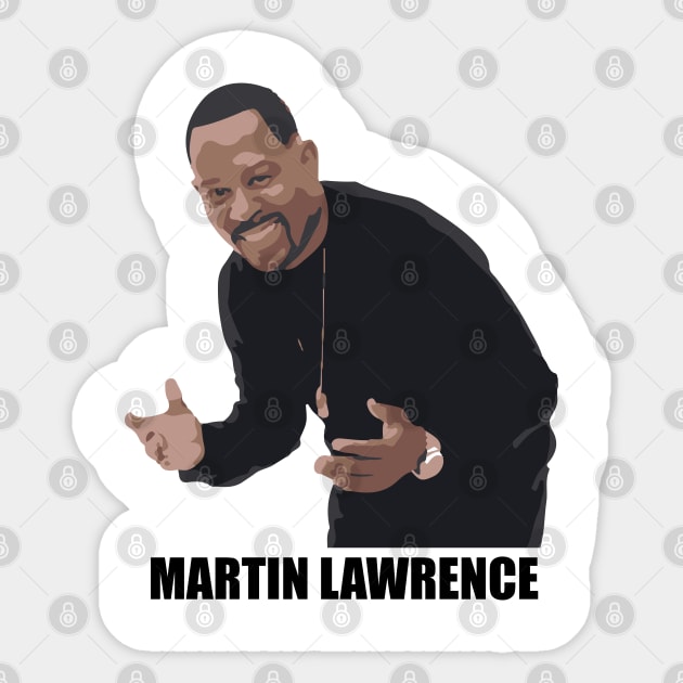 Martin Lawrence Tribute - Martin Lawrence - Sticker | TeePublic