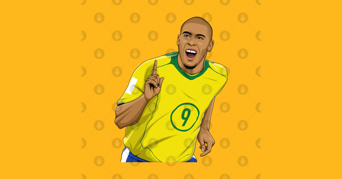 Ronaldo Nazario - Soccer Player - T-Shirt | TeePublic