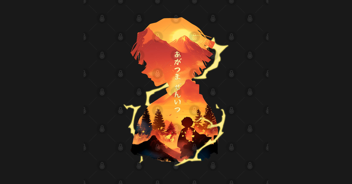 Zenitsu Agatsuma - Zenitsu - T-Shirt | TeePublic