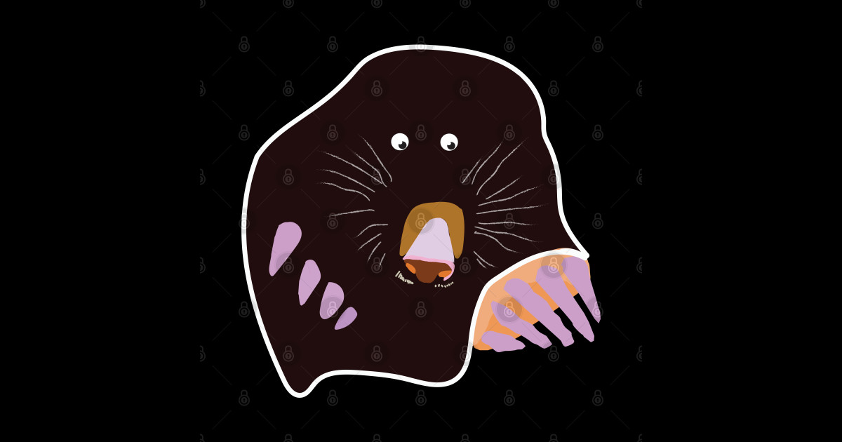 Mole - Mole - Sticker | TeePublic