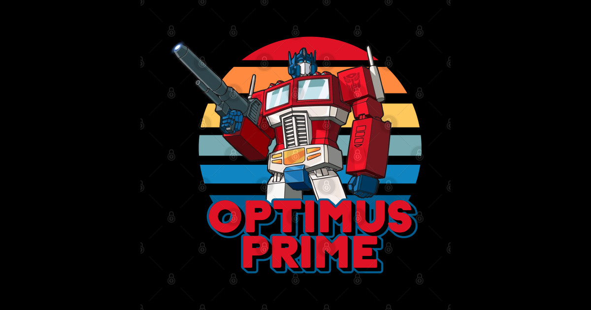 Optimus Prime - Retro Japanese - Optimus Prime - Posters and Art Prints ...
