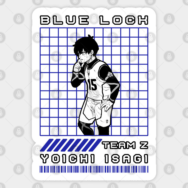 YOICHI ISAGI - TEAM Z - Blue Lock - Sticker | TeePublic