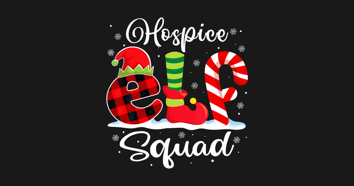 Hospice Elf Squad Christmas Hospice Nurse Matching - Hospice Nurse ...
