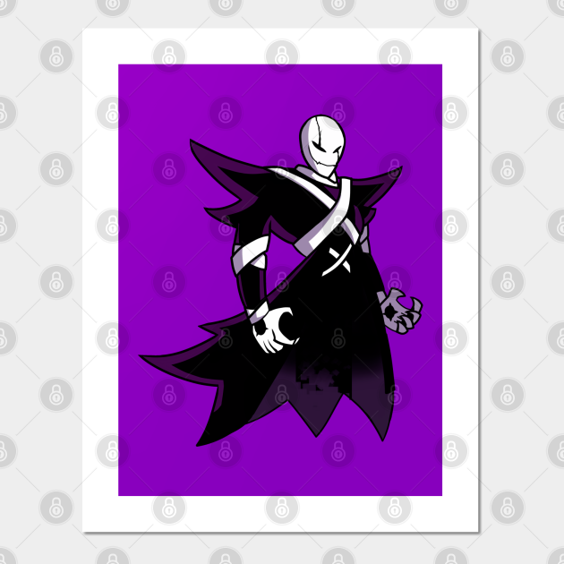 X-Gaster Fnf version Underverse character - X Gaster - Posters and Art ...
