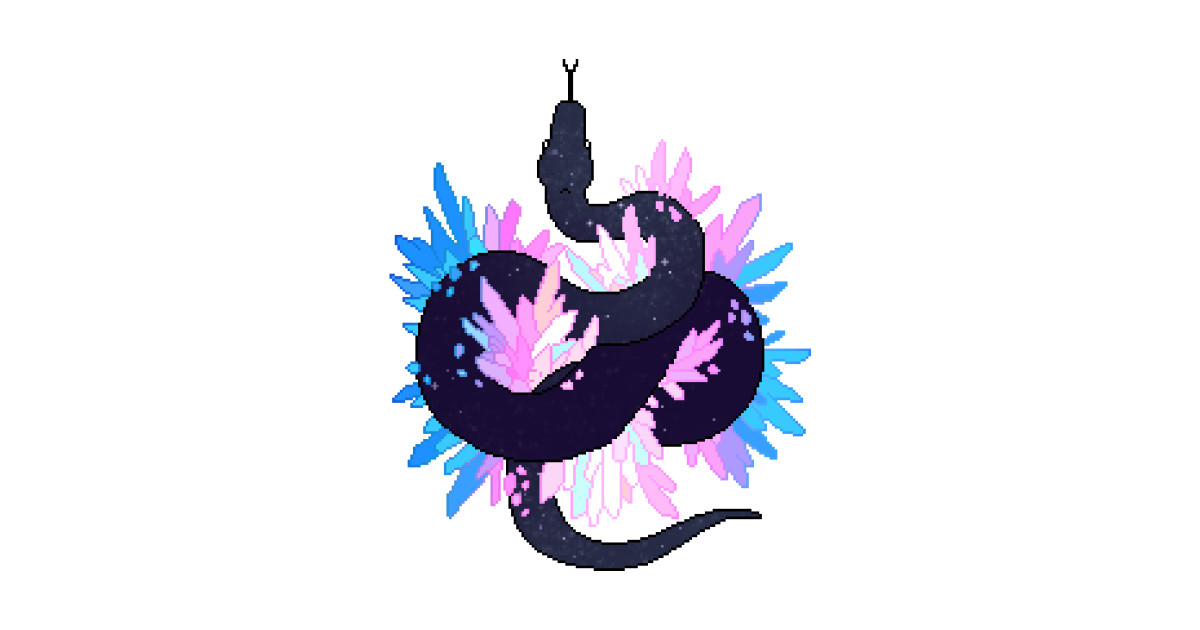 Trans Pride Flag Galaxy Python - Pride - T-Shirt | TeePublic