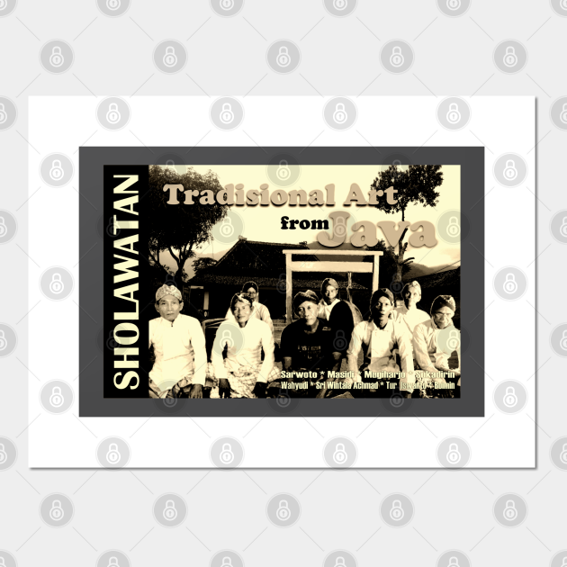 SHOLAWATAN TRADITIONAL ART FROM JAVA - Traditionalart - Posters and Art ...