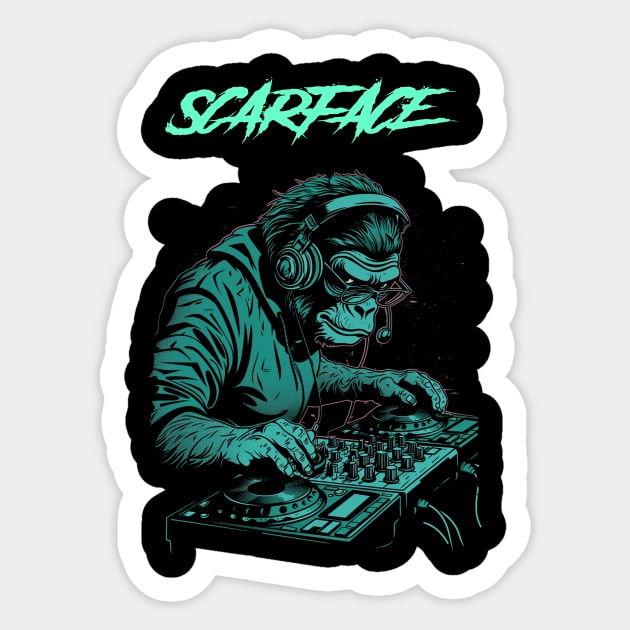 SCARFACE RAPPER MUSIC FAN ART - Scarface Rapper Music Fan Art - Sticker ...