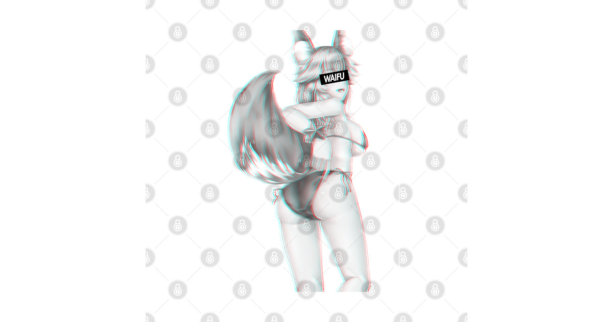 Tamamo No Mae Waifu Material Hentaik1ng T Shirt Teepublic