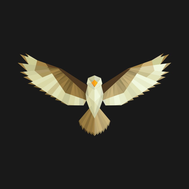 Geometric Hawk - Hawk - Crewneck Sweatshirt | TeePublic