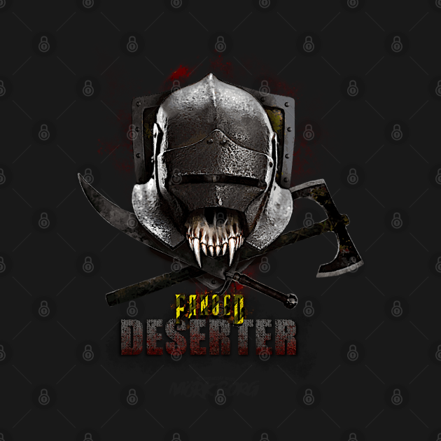 MÖRK BORG - Fanged Deserter crest - Medieval Knights - T-Shirt | TeePublic
