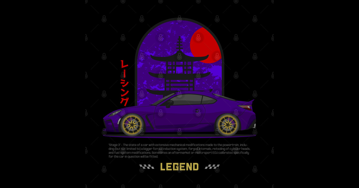 Tuner Purple GR86 JDM - Gr86 - Sticker | TeePublic