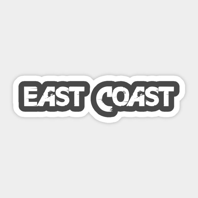 East Coast - East Coast - Sticker | TeePublic