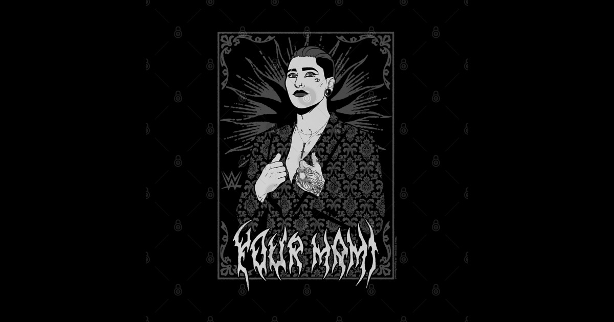 Rhea Ripley Your Mami Tarot Card - Rhea Ripley - Magnet | TeePublic