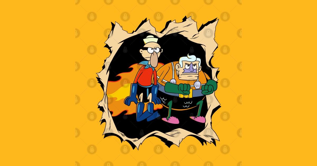 Mermaid Man and Barnacle Boy break the fourth wall - Spongebob ...