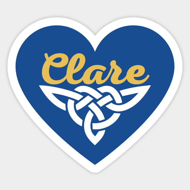 Clare, Celtic Irish - Clare - Sticker | TeePublic