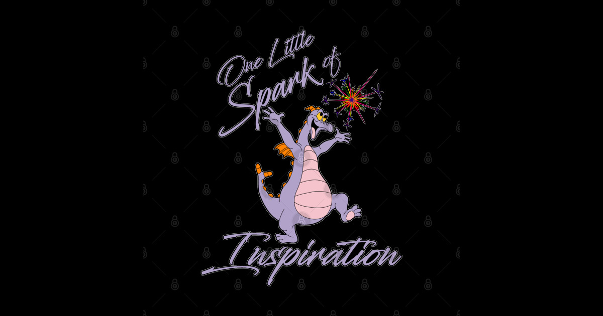Figment - One Little Spark! - Figment - Sticker | TeePublic