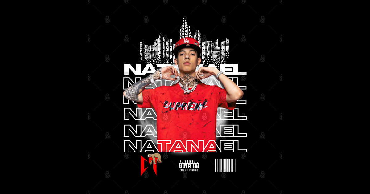 Natanael Cano Streetwear Design - Natanael Cano Streetwear Design - Pin | TeePublic