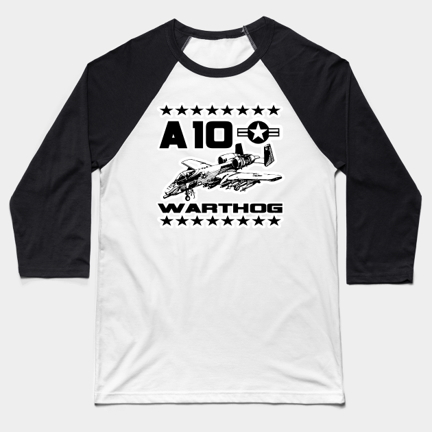 A10 WARTHOG - A10 Warthog - Baseball T-Shirt | TeePublic